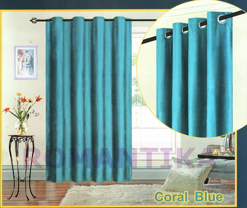 Romantika Loren Ready Stock Curtain Langsir 140cm X 260cRing Eyelet ...