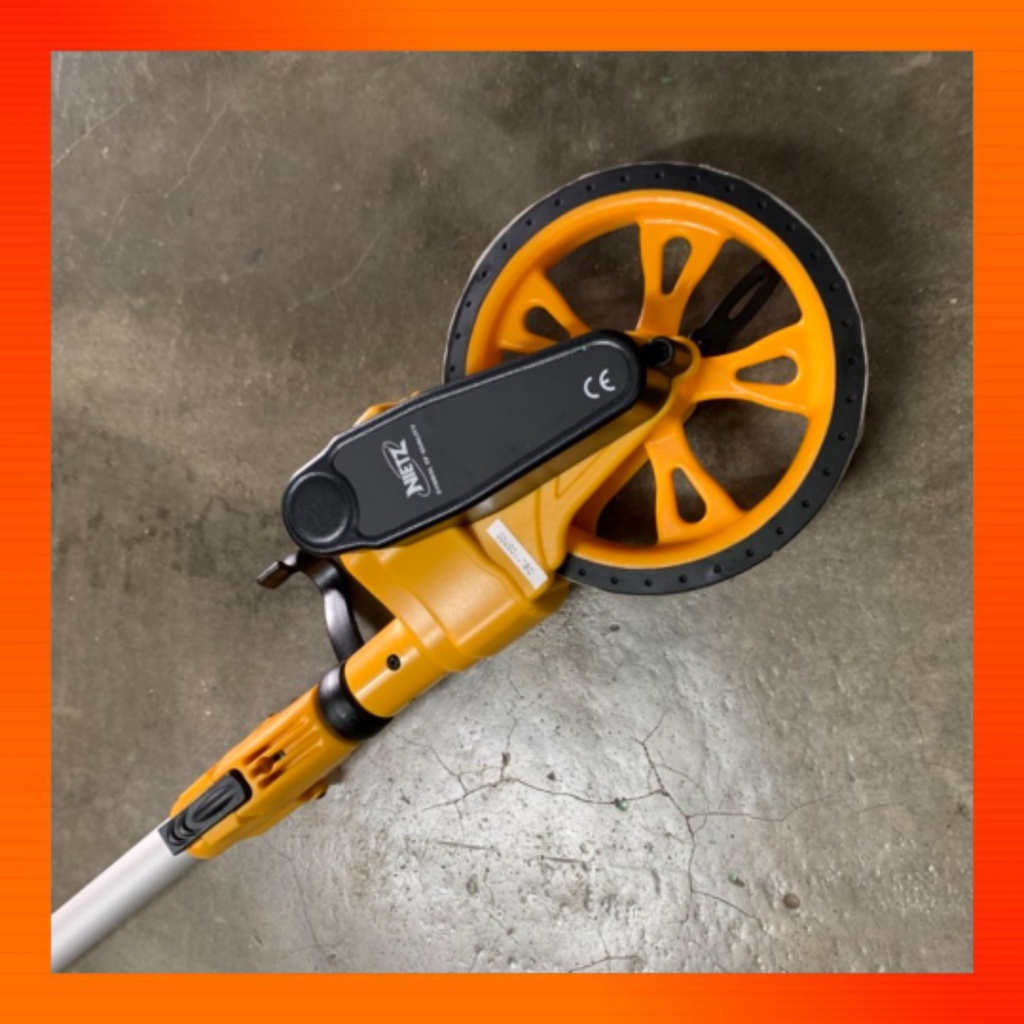 NIETZ 6" HEAVY DUTY ADJUSTABLE WALKING MEASURING WHEEL ROAD MEASURING ...