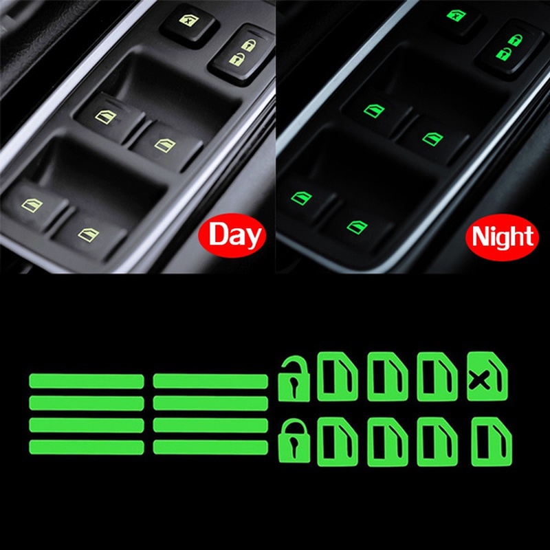 [Ready Stock] Multi-function Button Sticker Circuit Panel Decals Car ...