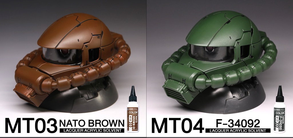 [RADITZ STUDIO] MILITARY COLOR SERIES Pre-Thinned Paint For Gundam ...