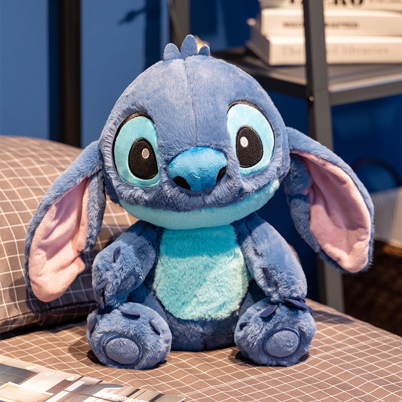 [Genuine] Disney Stitch Ears Move Plush Toy Doll Cartoon Cute Plushie ...