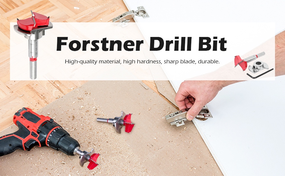 BERT 🇲🇾｜Forstner Drill Bits Tungsten Carbide Wood Hole Saw Auger Opener ...