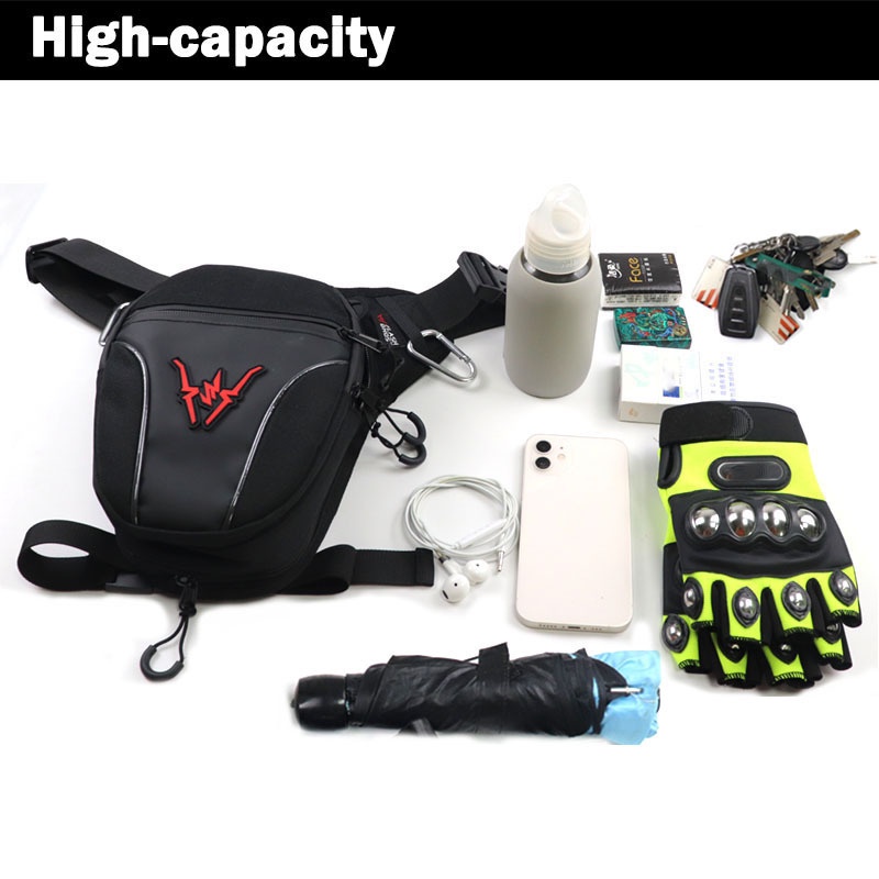 Universal Motorcycle Leg Bag Waterproof Waist Bag Thigh Belt Hip ...