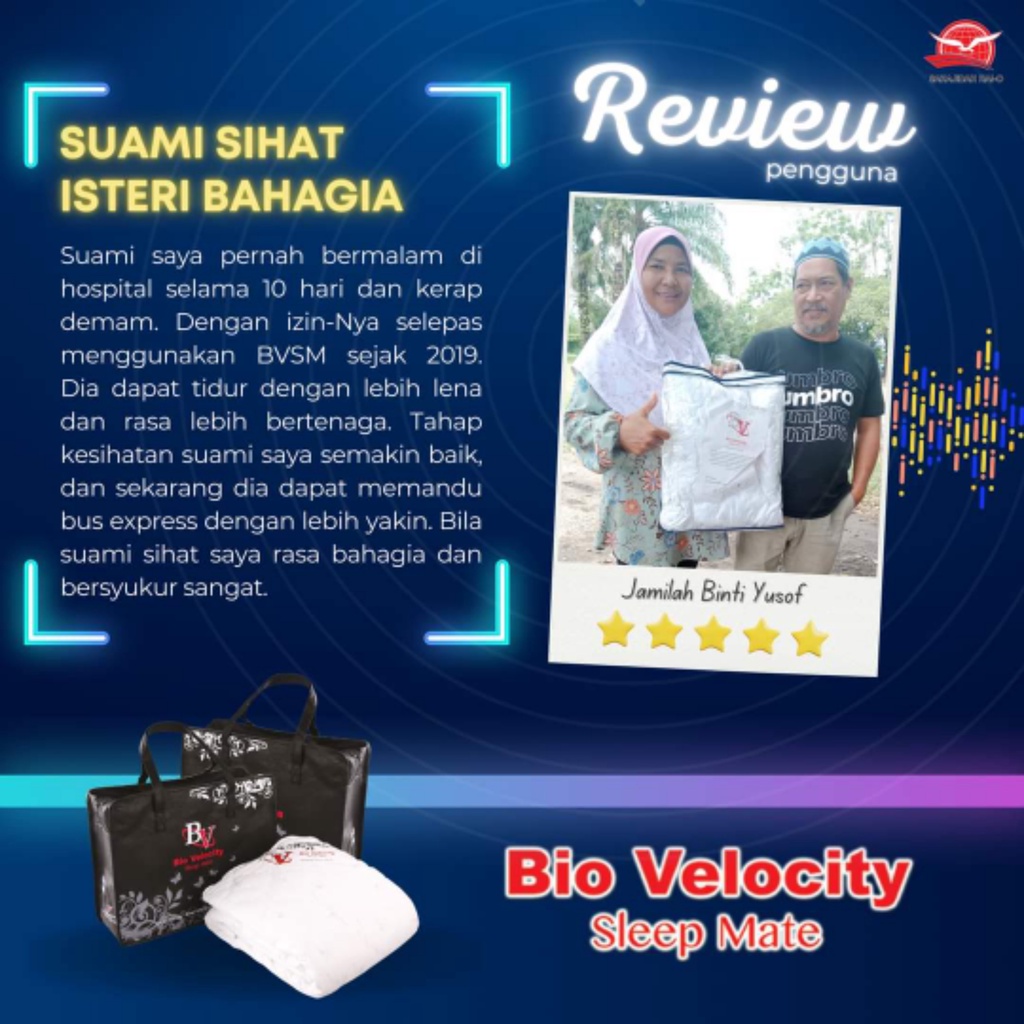 BVSM BIO VELOCITY SLEEPMATE 💯 Original Ready Stock | Shopee Malaysia