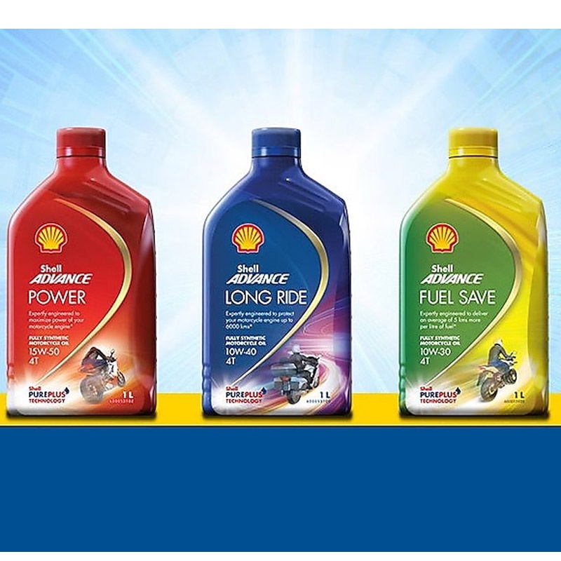4T OIL SHELL POWER 15W50/LONG RIDE 10W40 | MOTORMAN | Shopee Malaysia
