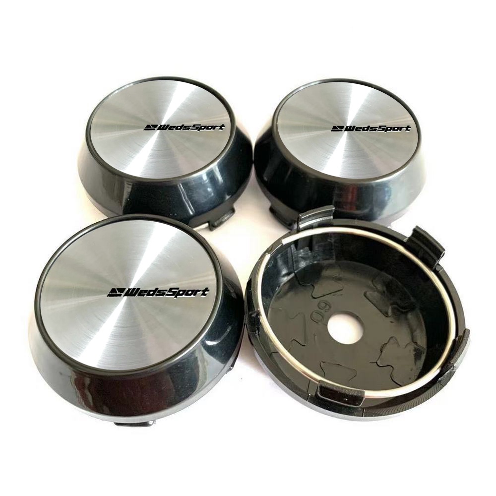 4pcs 60/64/65/68/69MM Weds sport Center Cap Car Automobile Wheel Hub ...