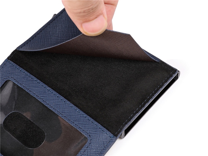 TC BW-014 Magnet Card Holder With Slim Side Push Pop Up Metal Card ...