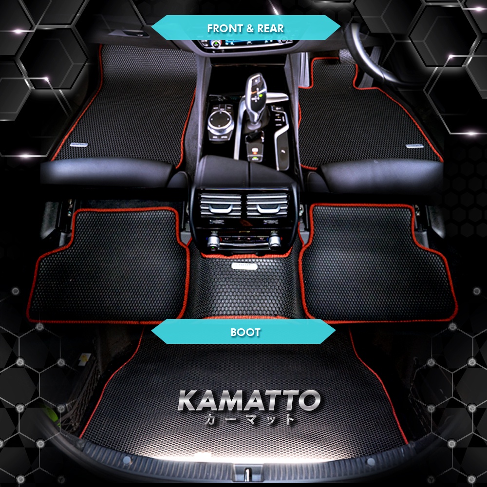 Kamatto Classic Toyota Veloz W100 2021 - Present Car Floor Mat and ...