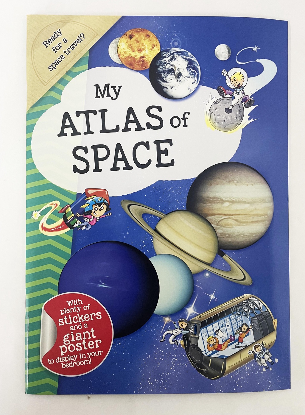 My Atlas of Space Activity Book with Stickers & Poster For Kids ...