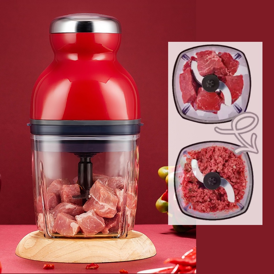 Aicook x Maidronic 200W 900mL Electric Capsule Chopper Food Blender ...