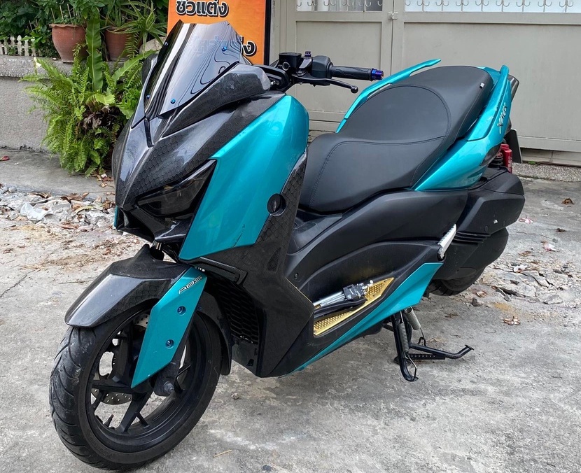 Xmax V1 250 Windshield bentuk love,L1 black smoke,blue smoke,clear ...