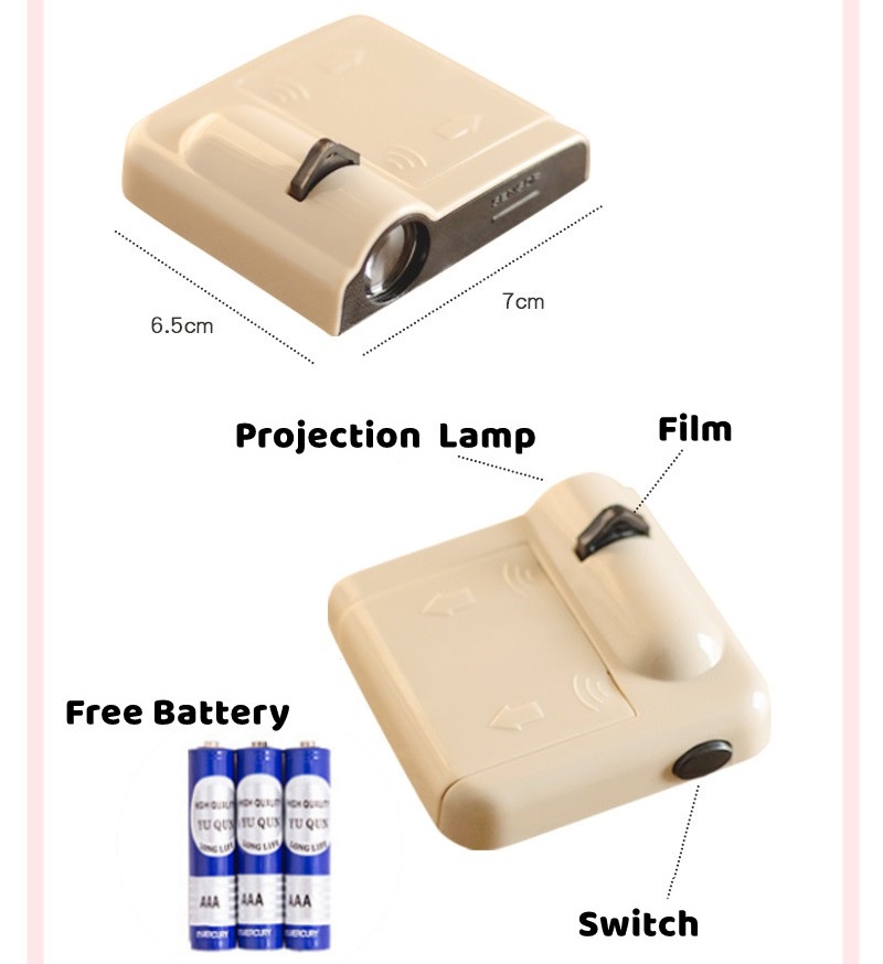 【JS Bakery Store】Mini Creative Happy Birthday Photo Projector ...