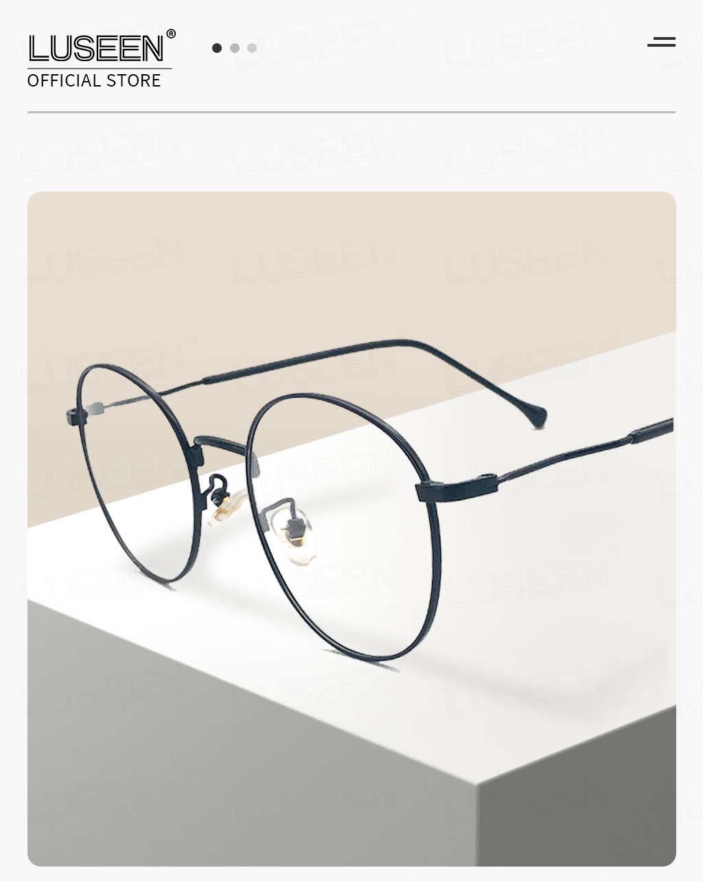 LUSEEN Glasses Cermin Mata Anti Silau Photochromic Eyeglasses For Women ...