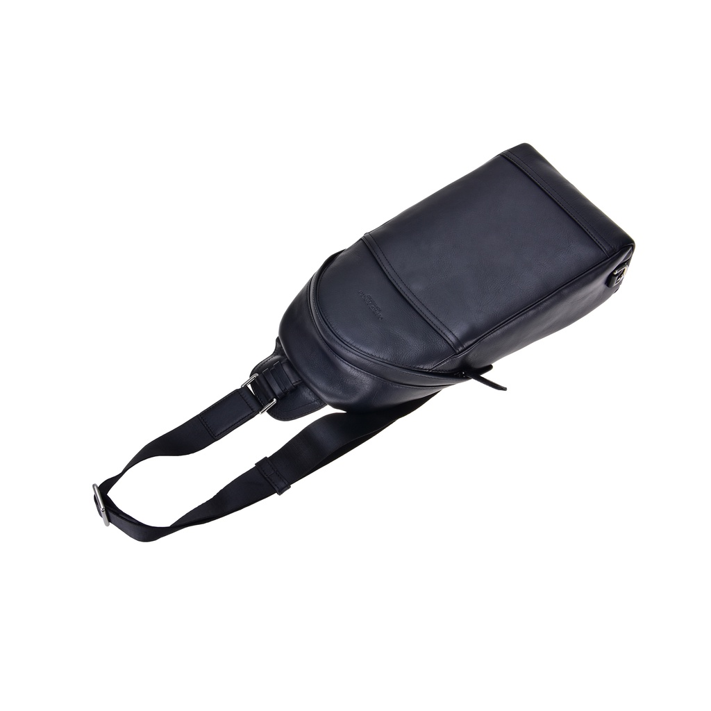 Charles Berkeley ASCOT Genuine Calf Leather Men's Crossbody Chest Bag ...