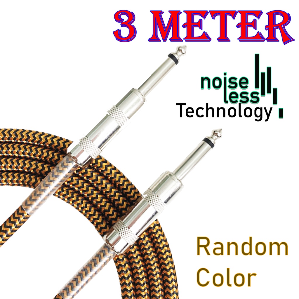 Guitar Cable Wire Cord 3M/5M/10M No Noise Shielded Bass Cable For ...