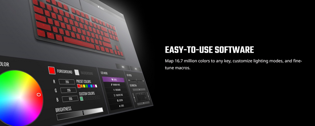 Cooler Master CK550 V2 TTC Switch RGB Full Size Gaming Mechanical ...