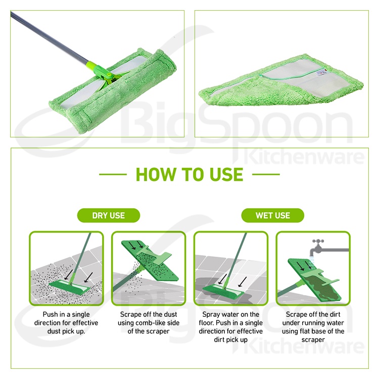 3M SCOTCH-BRITE Super Mop Dry And Wet | Floor Mop Lantai Serbaguna ...