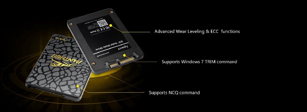 Apacer SSD 120GB 240GB 480GB 512GB 960GB 1TB SATA PANTHER AS350X Solid ...