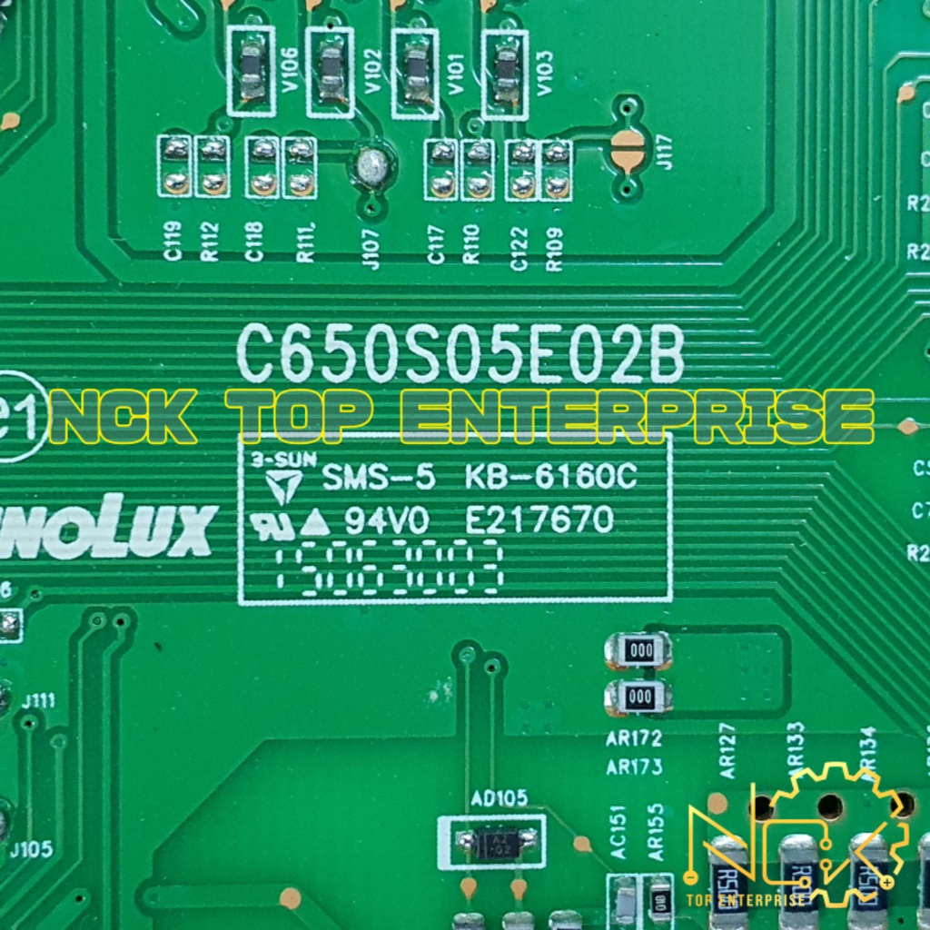 SHARP LC-58UA330X POWER BOARD / MAINBOARD / INVERTER BOARD / TCON ...