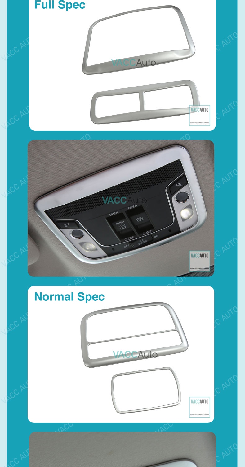 Honda HRV HR-V Room Lamp Silver Lining Reading Light Cover Trim HRV ...