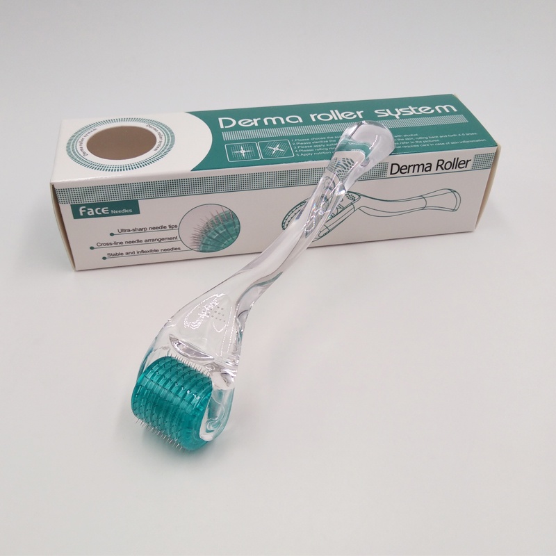 Derma Roller Real Needle DRS 192 Micro Needles Roller Microneedlig Face ...