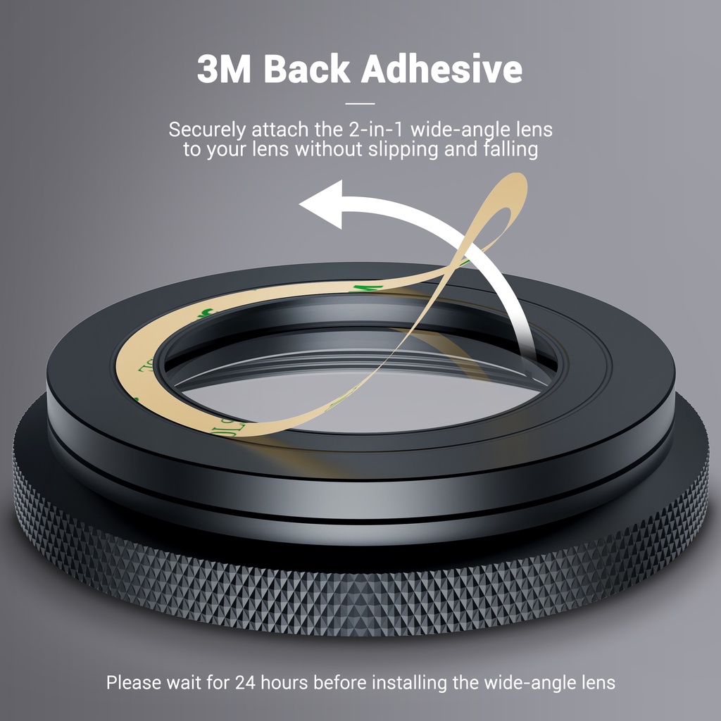 PROfezzion WAL-52X18 Add-on Lens 18mm Wide-angle & 10X Macro Lens 2 in ...