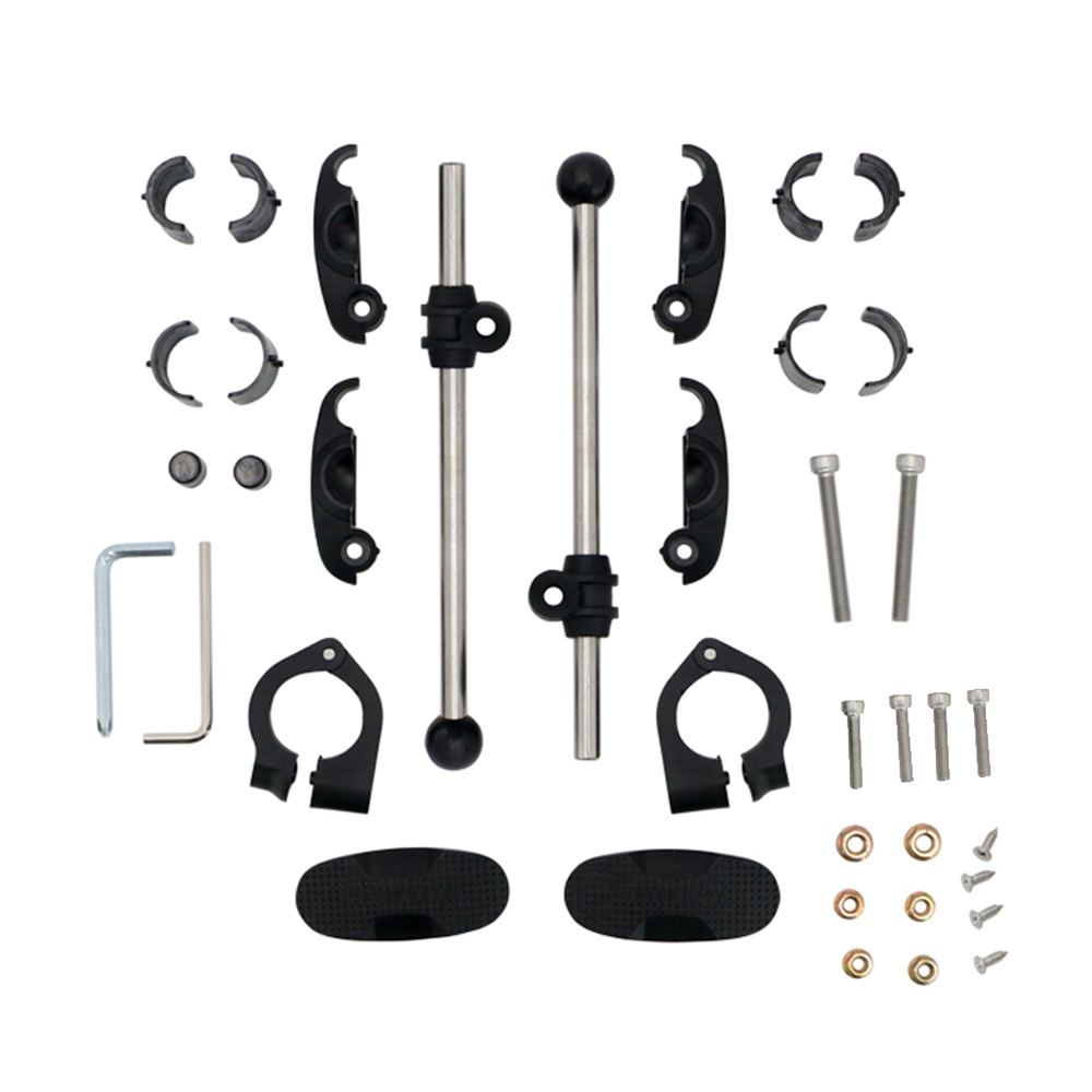 For Street Bike With 22MM 25MM 28MM Handlebar Universal Motorcycle ...