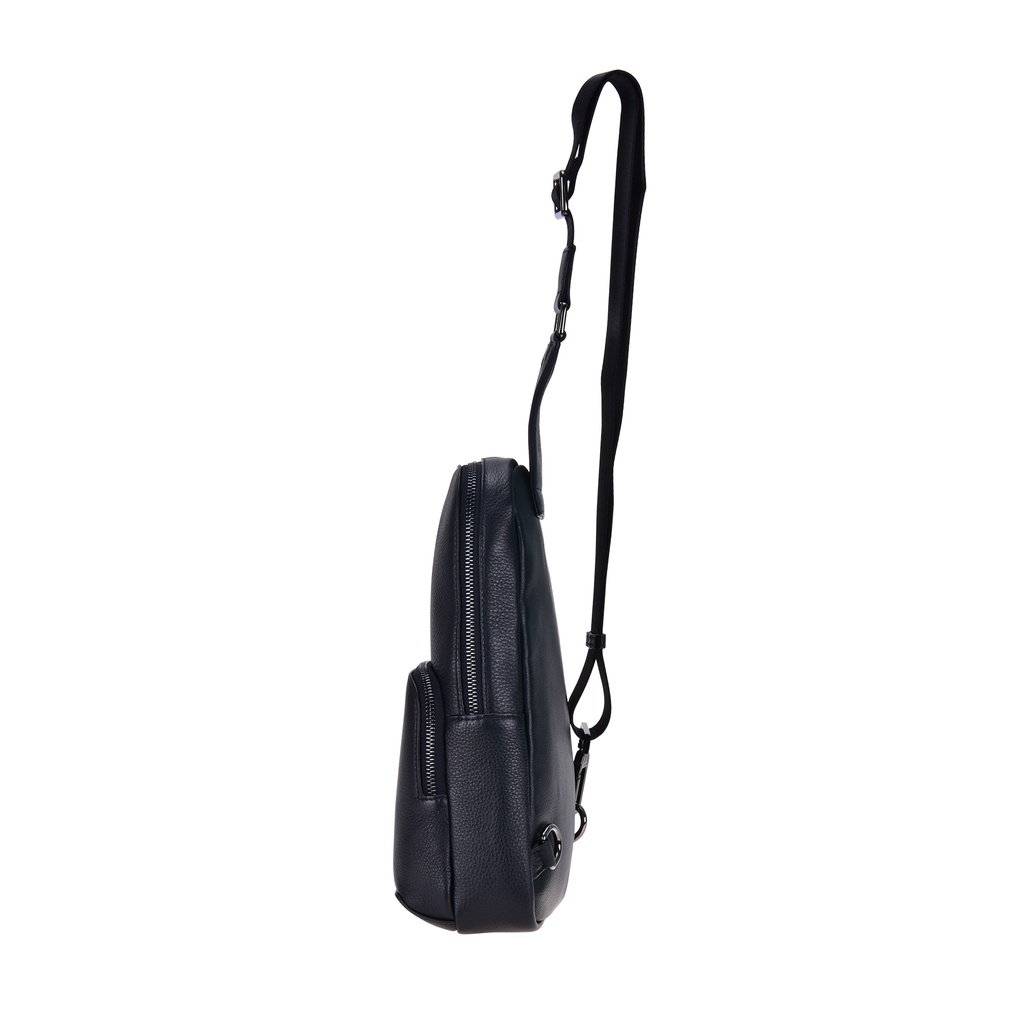 Charles Berkeley BRADFORD Genuine Calf Leather Men's Crossbody Chest ...