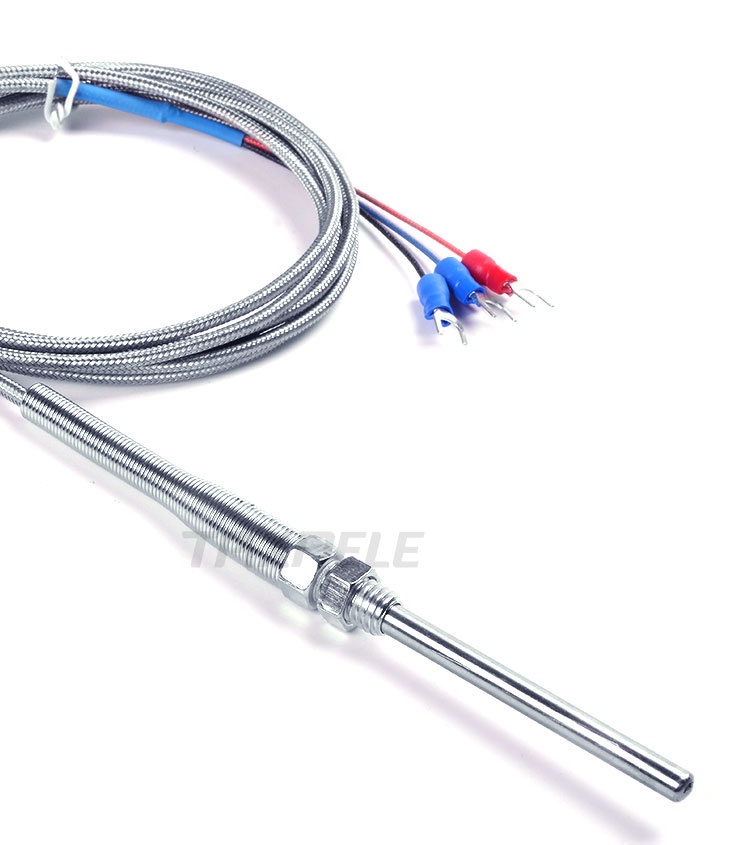 RTD K J PT100 50mm 150mm 100mm 200mm Oven Temperature Sensor M5 Probe ...