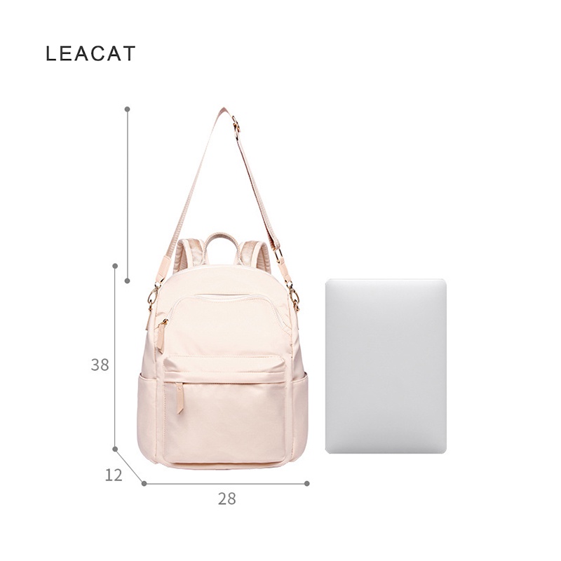 Leacat Student Oxford Cloth Waterproof Anti-theft Shockproof Backpack ...