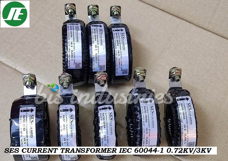 SES CURRENT TRANSFORMER IEC60044-1 ACCURACY CLASS 1 VA15 WITH CERTIFIED TO ASTA & CE MARK ...