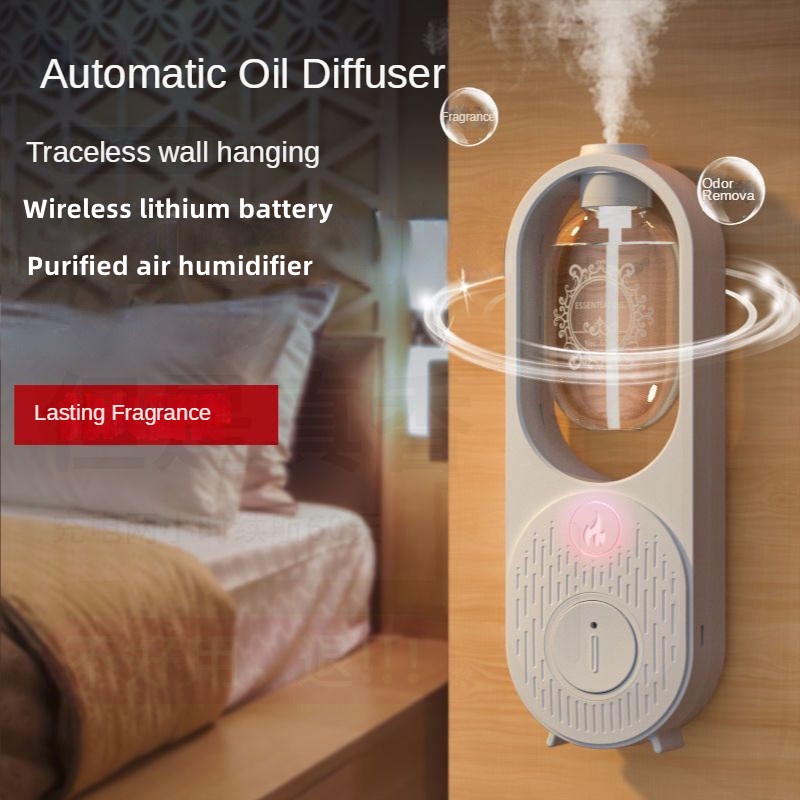 Smart Aroma Diffuser Automatic Aroma Sprayer Wall-Mounted Essential Oil ...