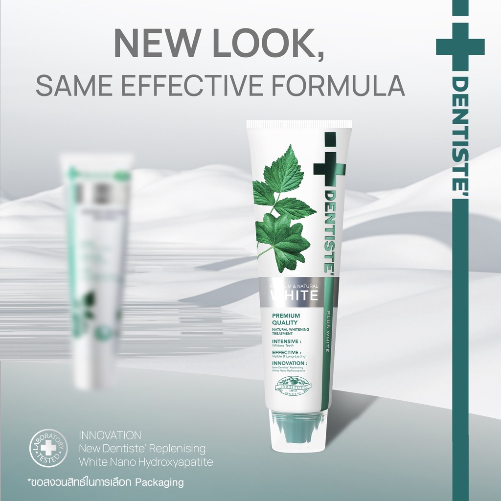 [Pack Of 2] Dentiste'premium & Natural White Toothpaste 100g. Teeth ...