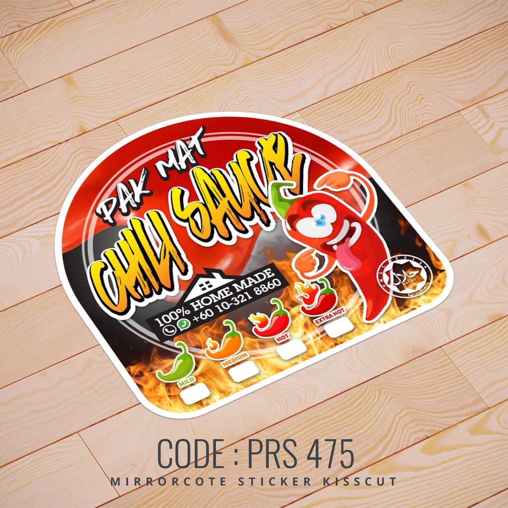 STICKER SAMBAL HITAM SAMBAL GARING SAMBAL SAMBAL IKAN BILIS SOS CILI ...