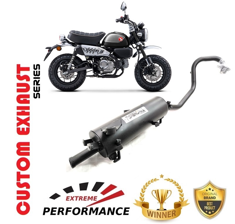 MONKEY 125 Ekzos Exhaust Muffler ejm epower powerdrag std standard ...