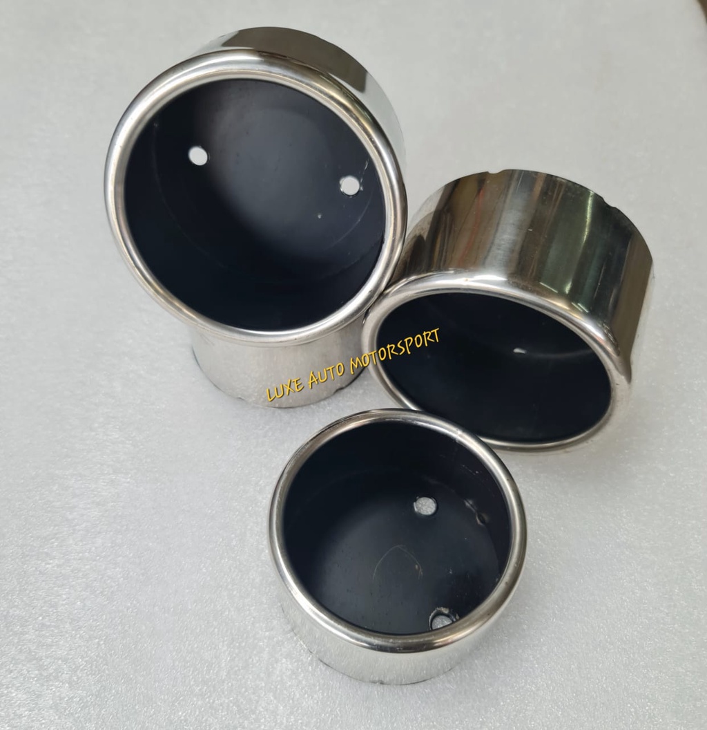 Universal Dummy Exhaust Tips/Pipe For Rear Skirt/ Bumper/ Diffuser ...