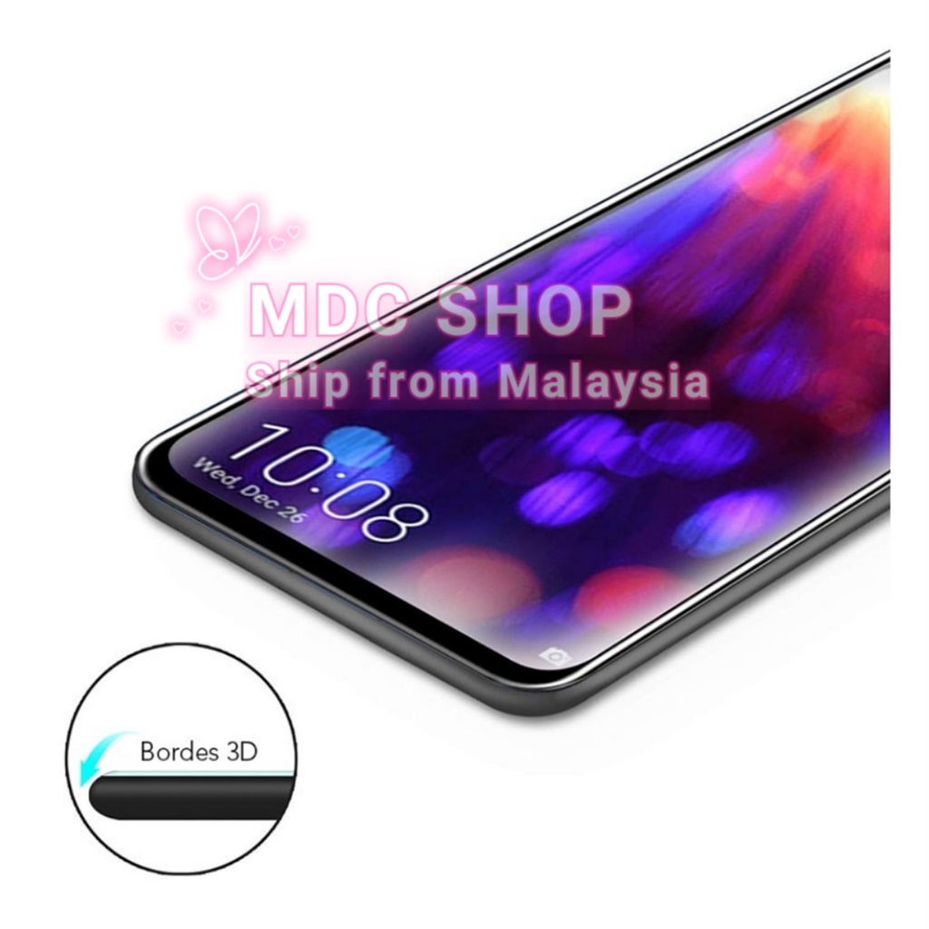 MDC Full Cover Tempered Glass compatible with Oppo F9 F11 F11pro A7 A5s ...