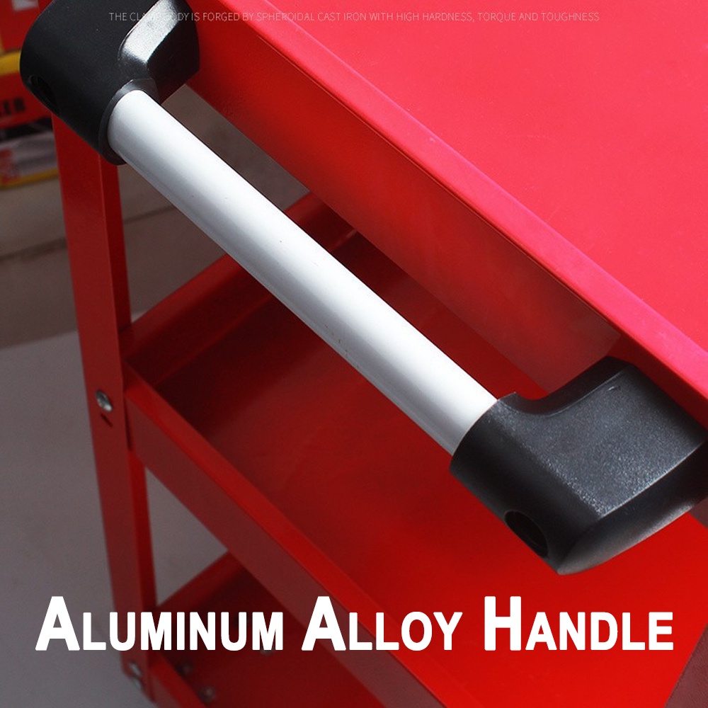 BuzzTech 400KG 3 Layer Trolley Tools Cart Metal Steel Service Tool ...