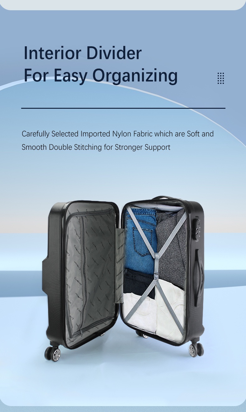 Case Valker Fashion Gorgeous Luggage Bundle (20") [Free Riino 2-Tier ...