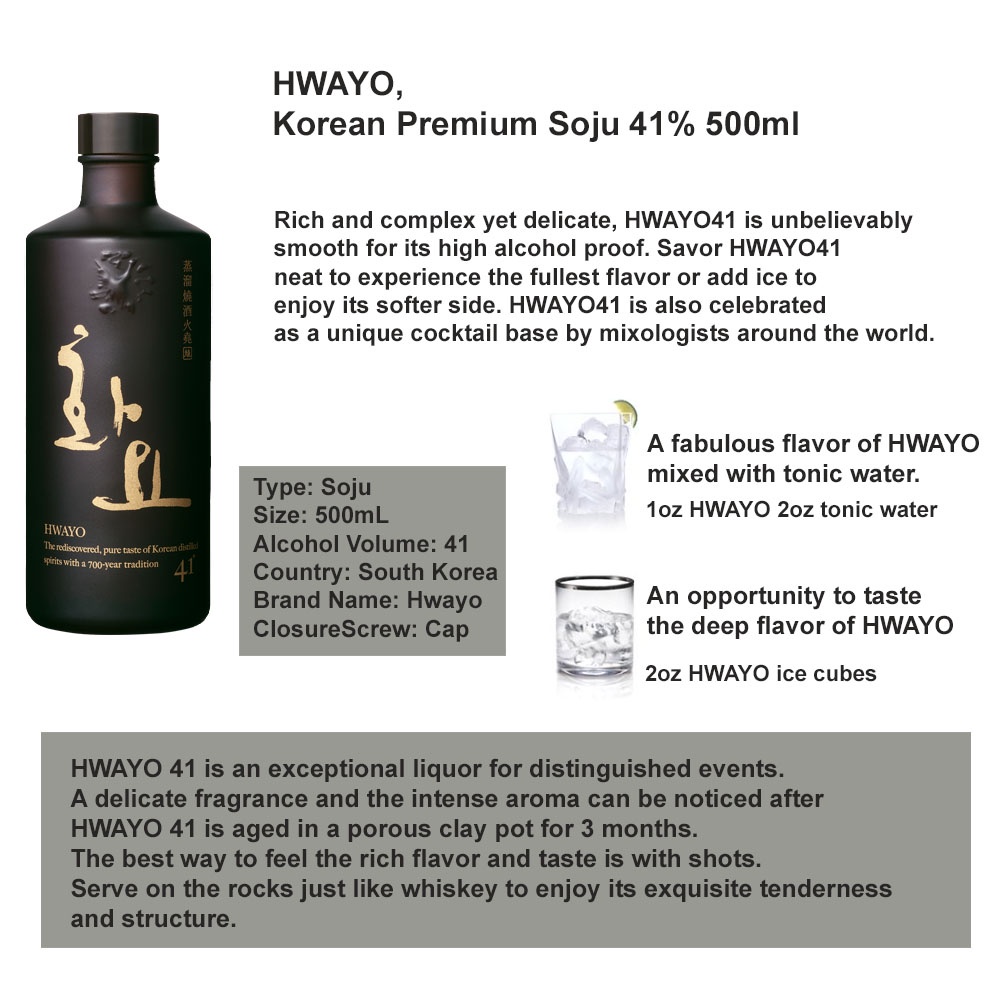 HWAYO Korean Premium Soju | Shopee Malaysia
