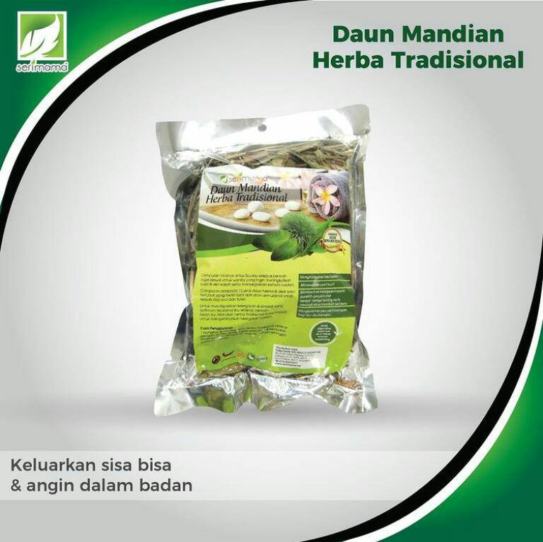 Serimama Daun Mandian Herba Tradisional (80 Gram) legakan sakit sendi ...