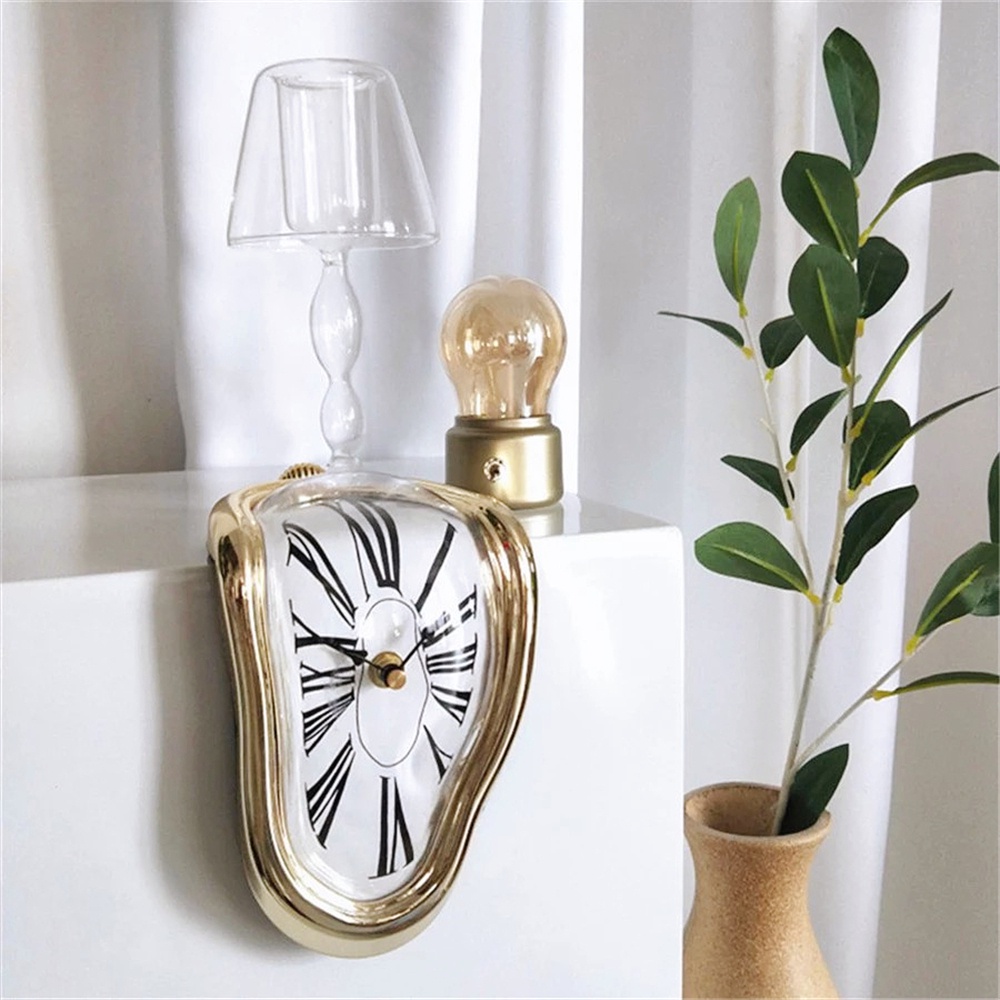 Creative 90 Degrees Digital Clock Roman Pointer Wall Clocks Applicable ...