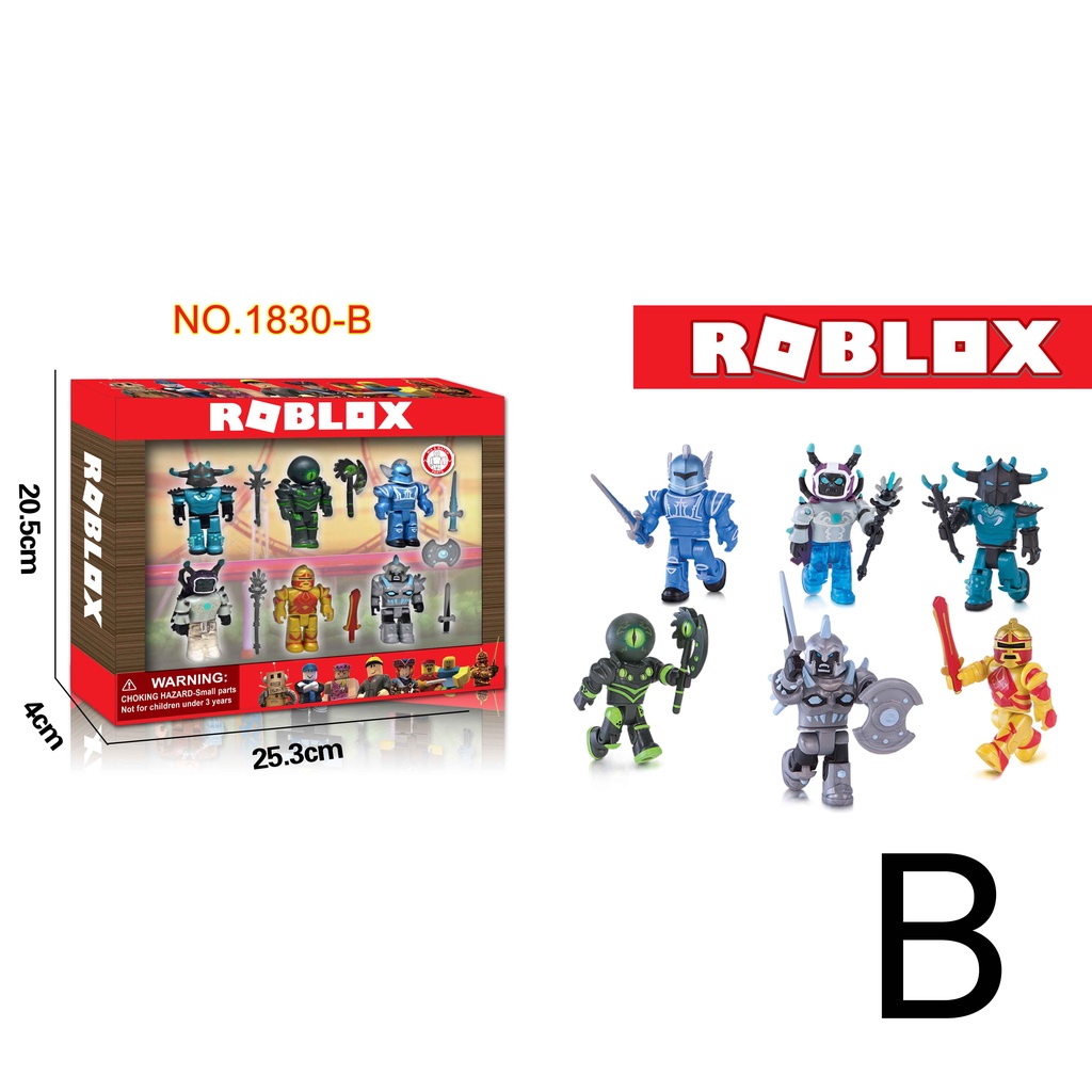 ROBLOX Virtual World Game Puppet Building Block Doll Figure Toy ...