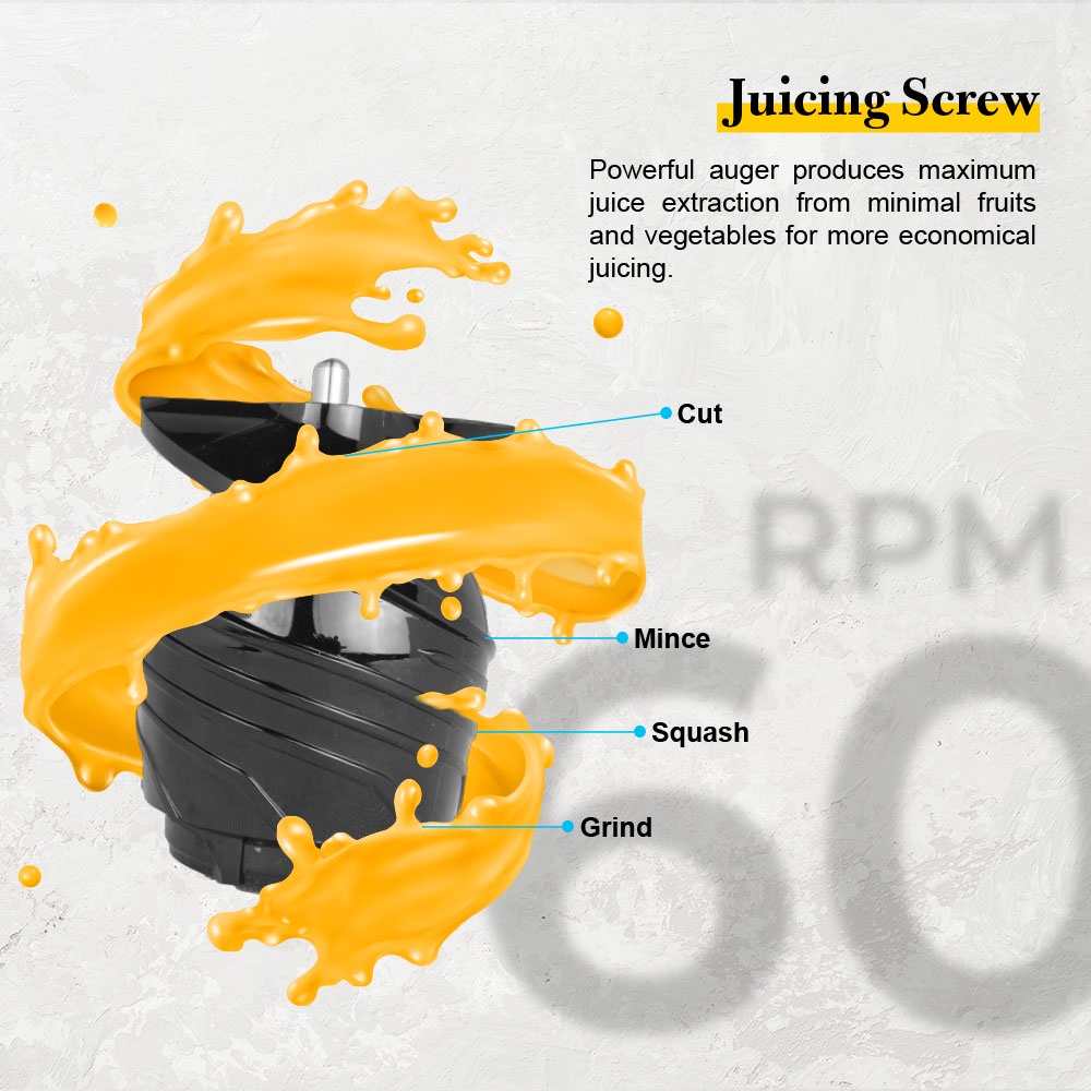 Primada Netless Slow Juicer PSJ11 | Shopee Malaysia