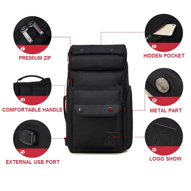 Travel Star Ozuka Inter Transform Multifunctional Laptop Casual ...