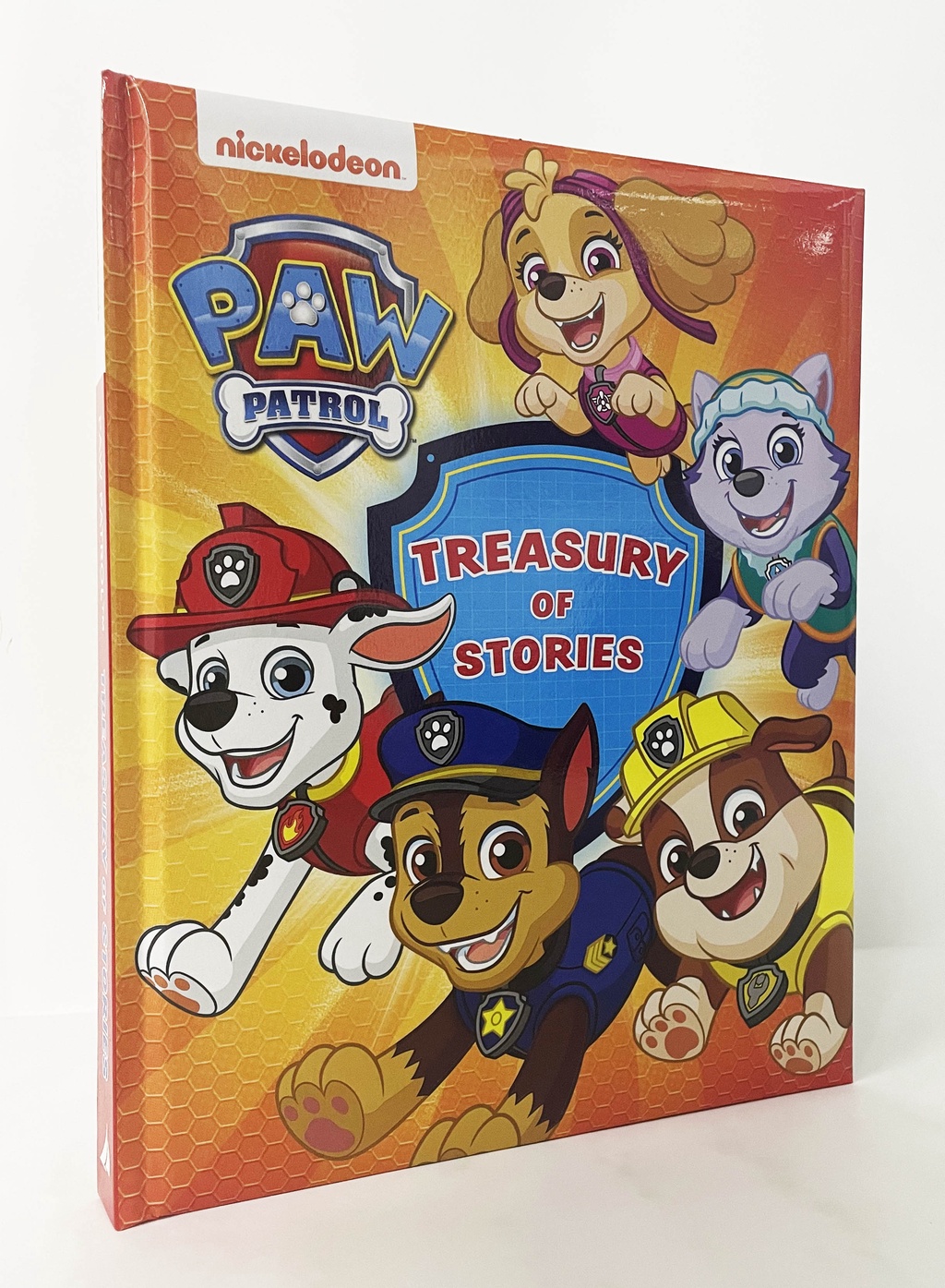 Paw Patrol Treasury of Stories Story Book For Kids With Padded Hardcover (128 Pages) | Shopee ...