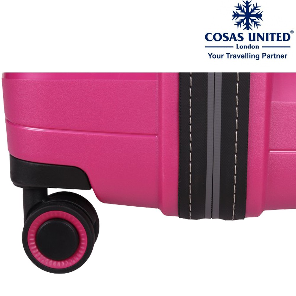 (Bundle) Travel Star Cosas United Inspirit Series 68cm/24" Luggage + 6 ...