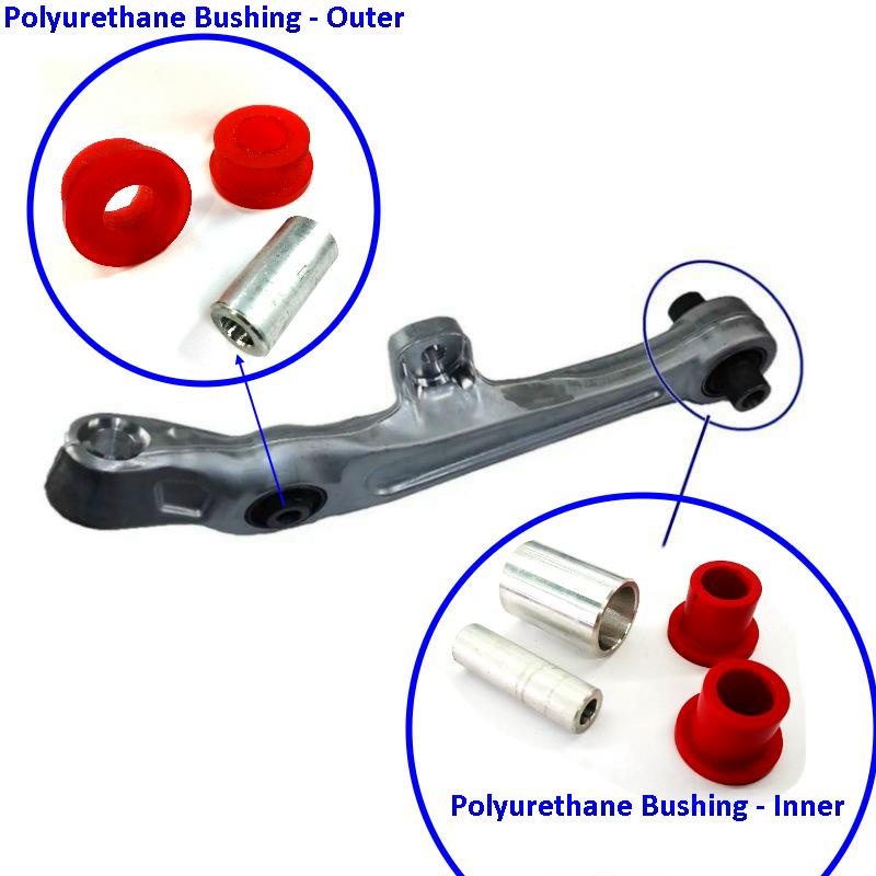 Nissan Fairlady 350Z (Z33) Front Lower Arms Suspension Bushing | Shopee ...