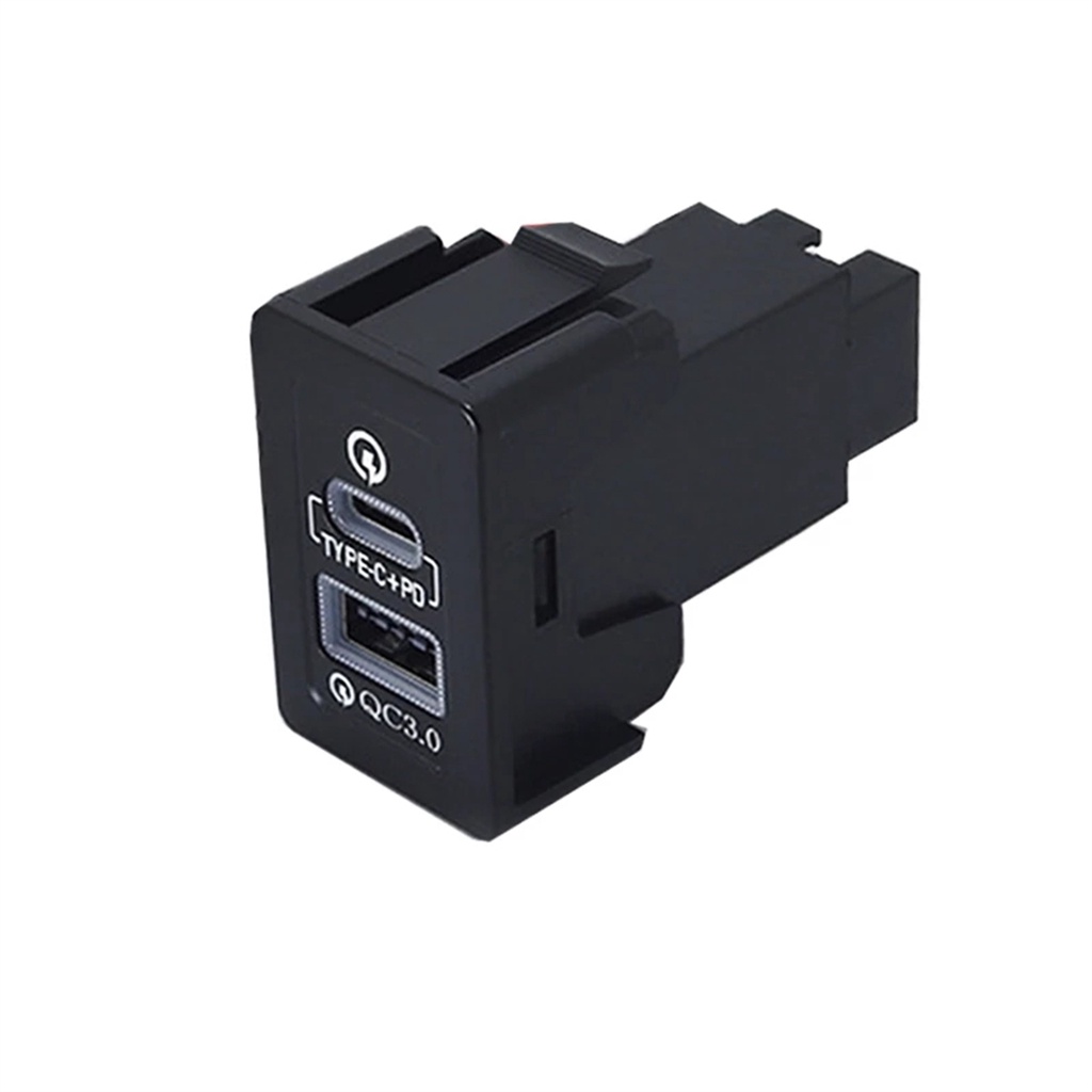 Car Quick Charger Type-C PD QC3.0 USB Interface Socket for Suzuki SX4 ...