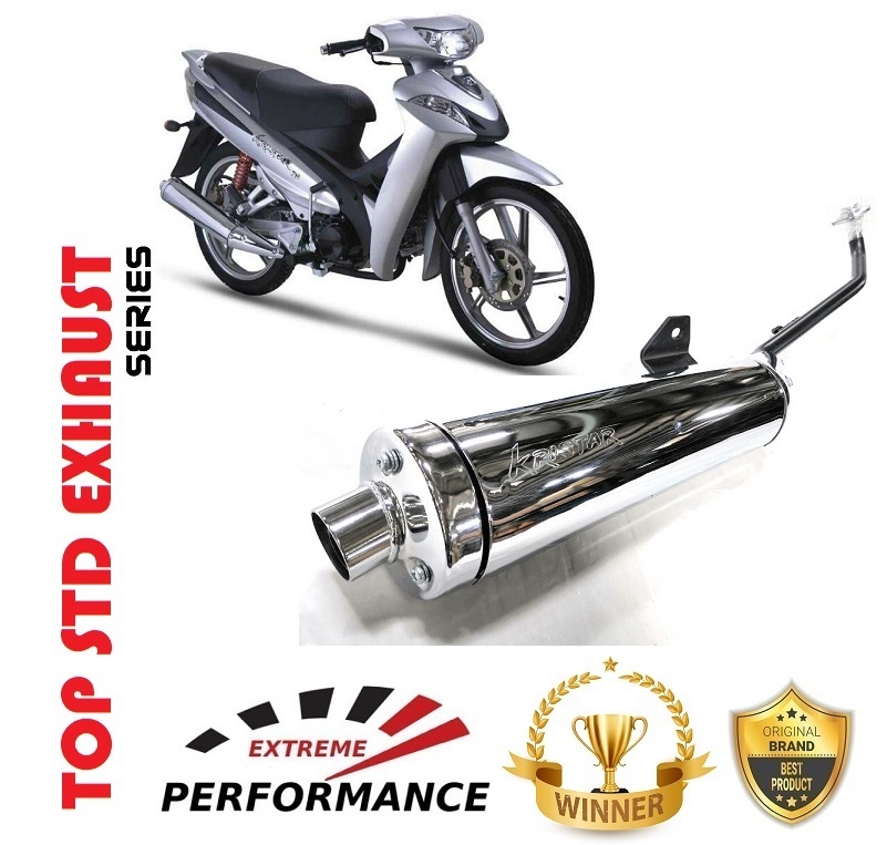 KRISTAR 110 Exhaust Pipe Std Ekzos racing kriss ori motor EJM Standard Modenas epower kristar110 ...